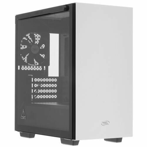Компьютерный корпус DEEPCOOL MACUBE 110 (R-MACUBE110-WHNGM1N-G-1) белый - Mini Tower, Micro ATX, Mini ITX, USB 3.2 Gen1 Tуpe A