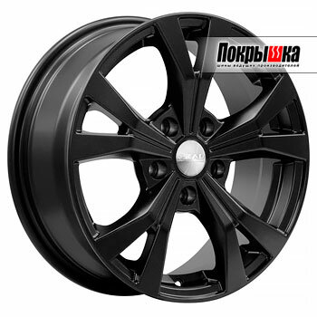 Диски литые SKAD Нагано 6.5х16/5х114.3 D67.1 ET45.0, Черный матовый