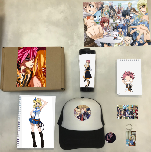 Бокс Хвост Феи, Fairy Tail №6, товары с нашими рандомными картинками