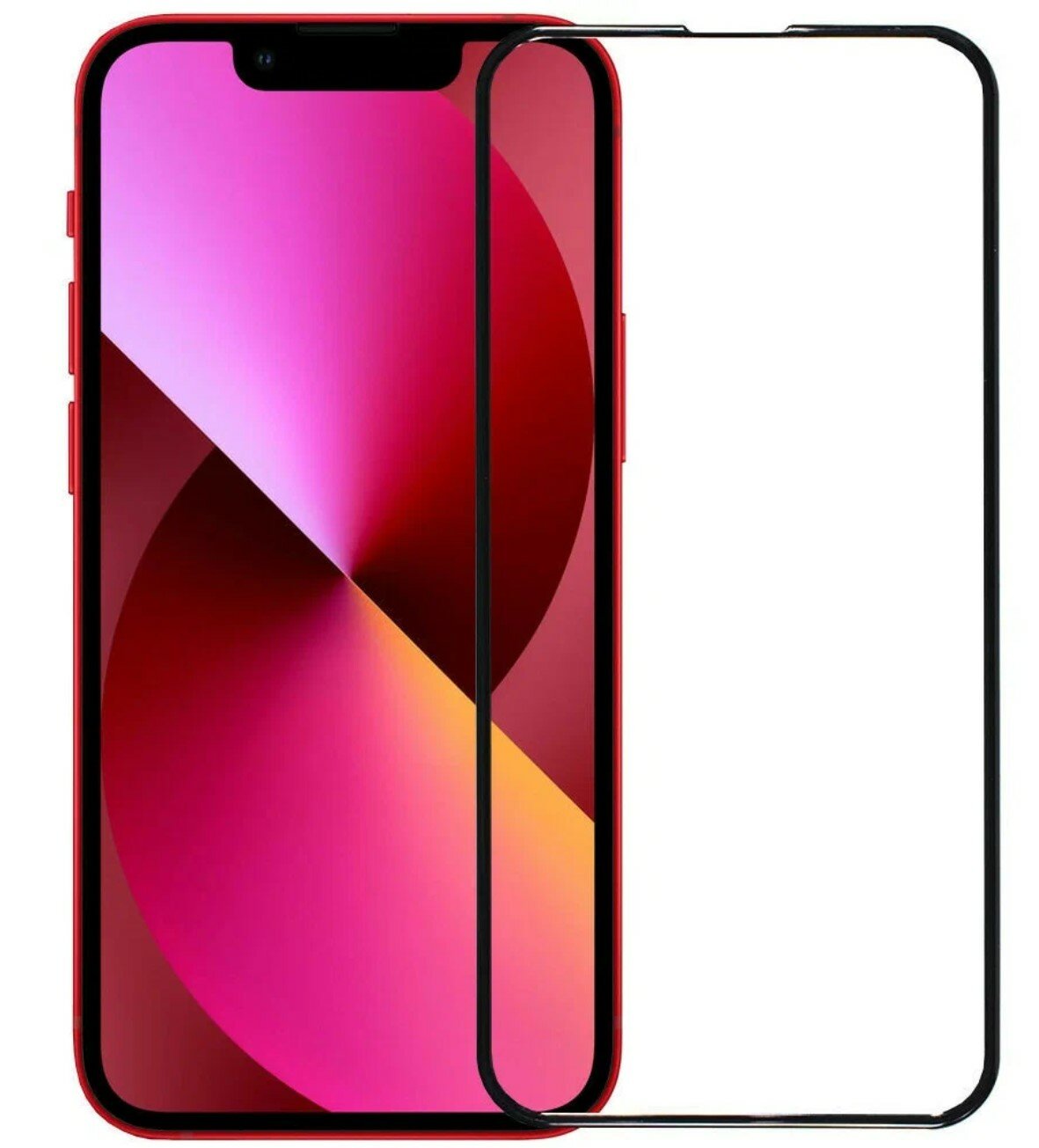 Защитное стекло для Apple iPhone 14 / комплект 3 шт. для Айфон 14 / 9D на весь экран