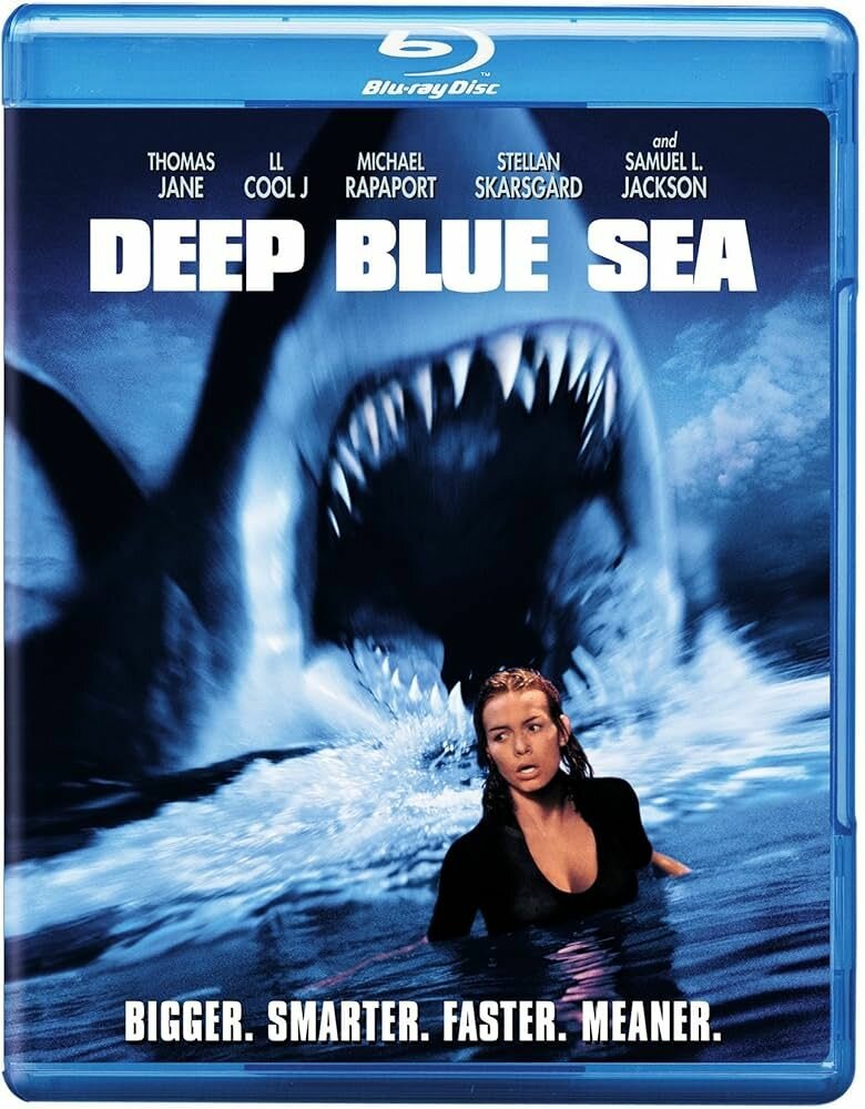 Глубокое синее море (1+2+3) Blu-ray (блю-рей) ужасы