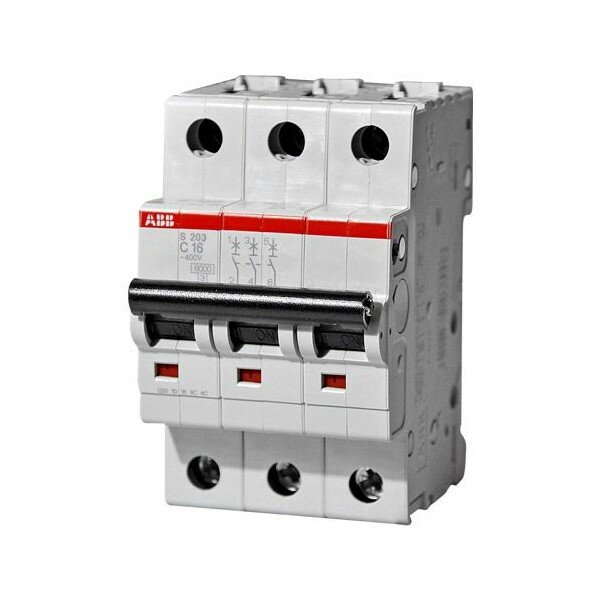 Выключатель автоматический ABB S 203 3P С 20А 6кА 3M 2CDS253001R0204