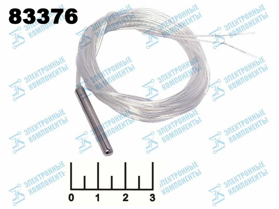 Датчик температуры PT1000 1 кОм 2м 4*30мм (-50.-350C) +