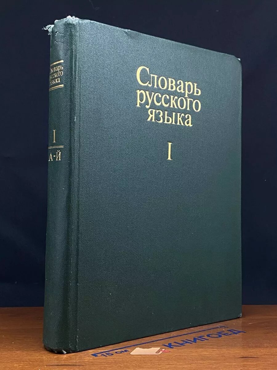Книга. Словарь русского языка. Том 1. А-Й 1981 (2040611208196)
