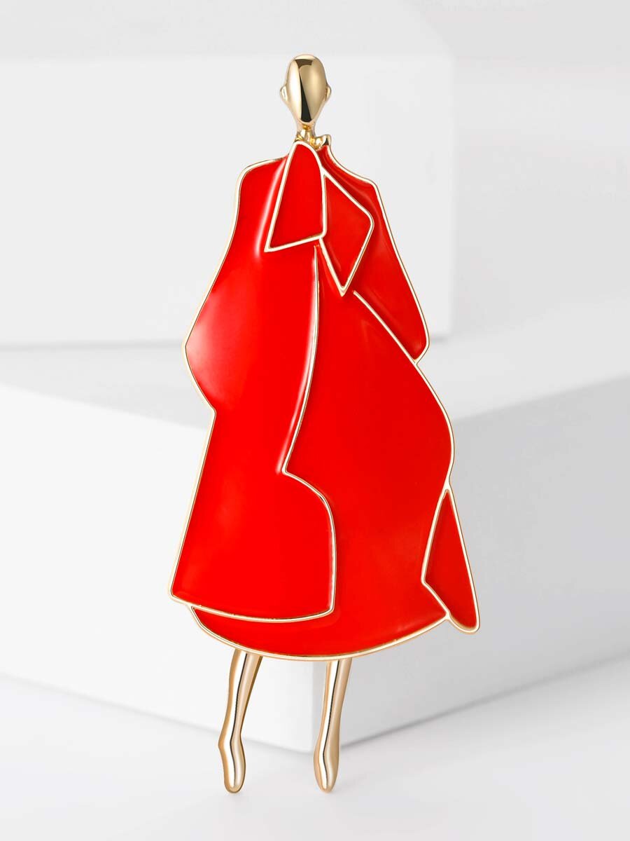 Брошь, эмаль