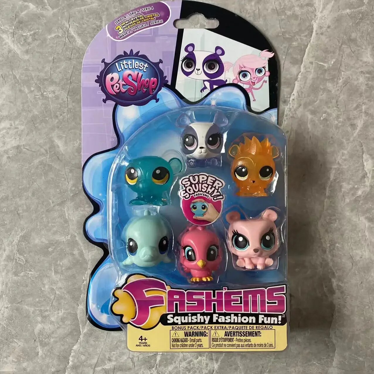 Bandai PetShop Q верcия кошка и собака