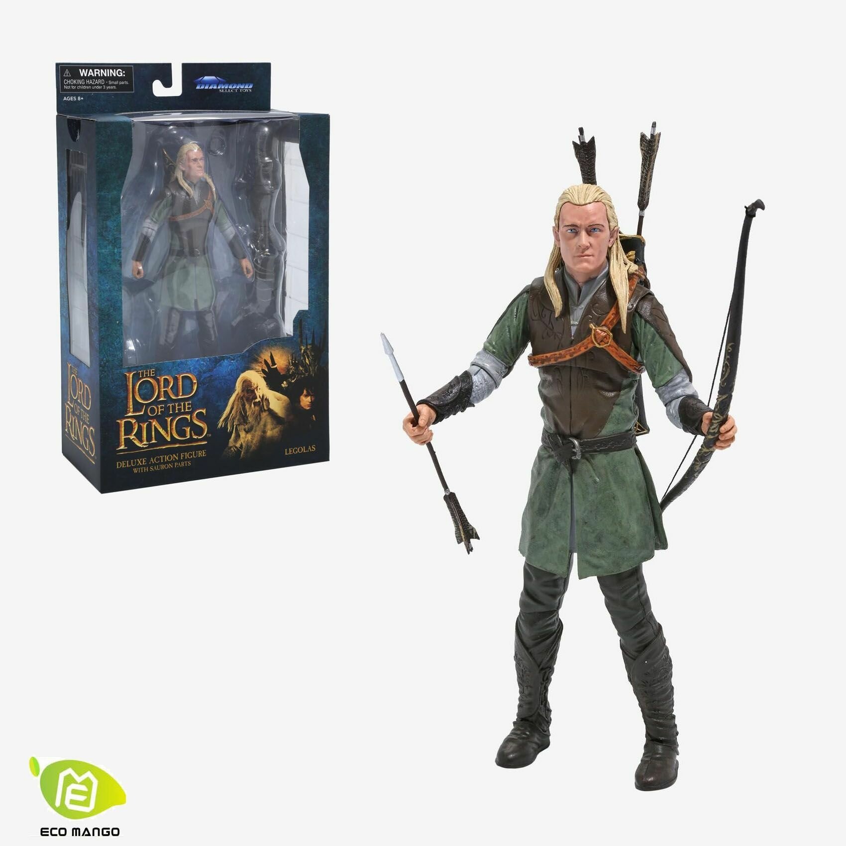 Фигурка DIAMOND SELECT TOYS Властелин колец: Леголас, 7 дюймов Legolas