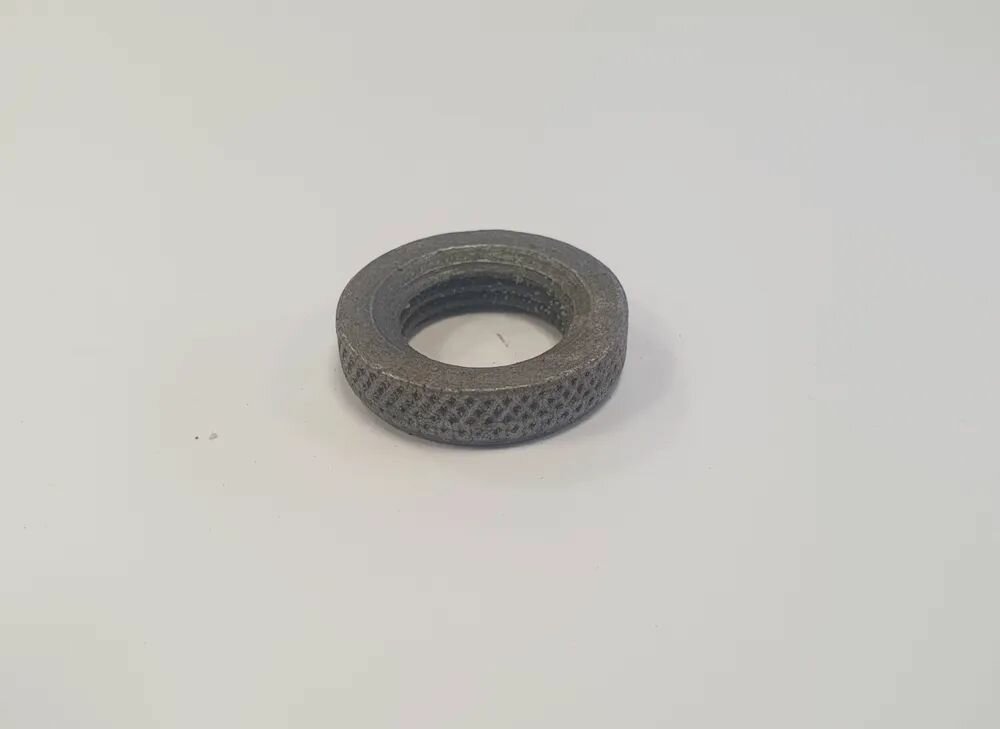 Гайка шлицевая DIN 981 М16 шаг 1.5 круглая, 10 шт