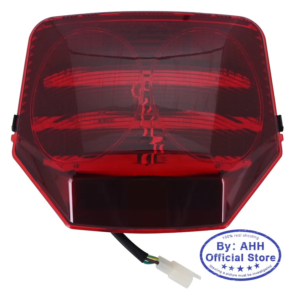 Задний светильник стоп-сигнал индикатор светильник для Honda CB400 VTEC 2003-2008 Красный, red