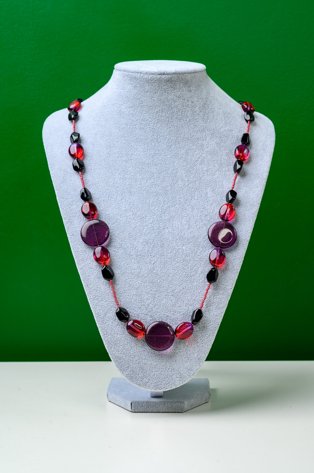 Бусы, хрусталь