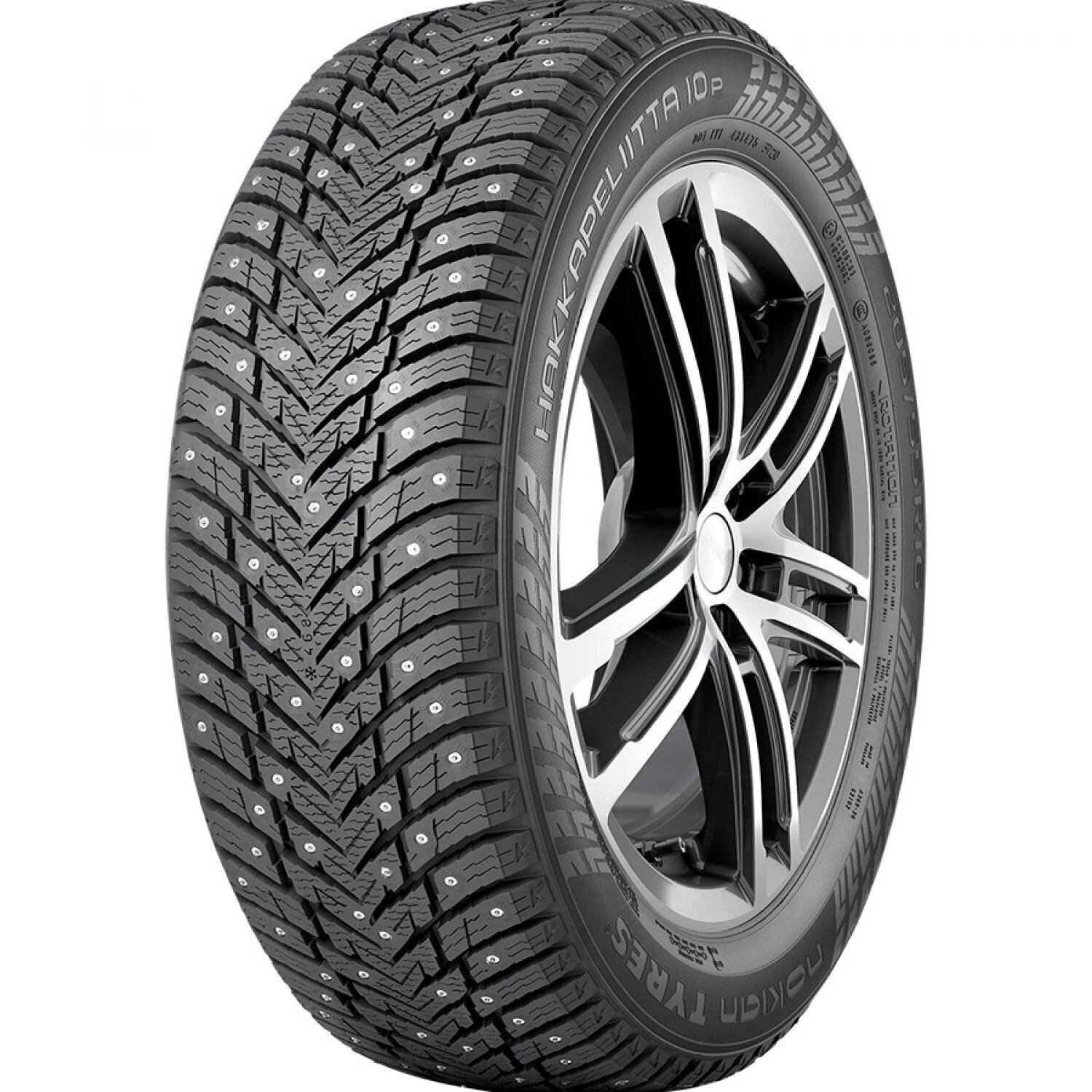 Автошина зимняя Nokian Tyres Hakkapeliitta 10p 255/35R19 96T шип