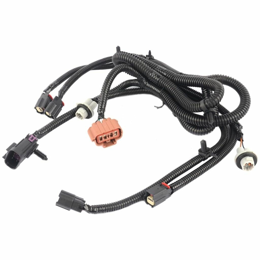 Задний бампер, проводка парковочного ассистента