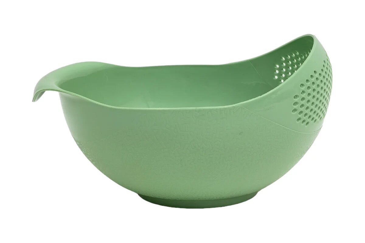 Архимед Миска-дуршлаг со сливом 2 л Р2034 для промывания фруктов и овощей для кухни