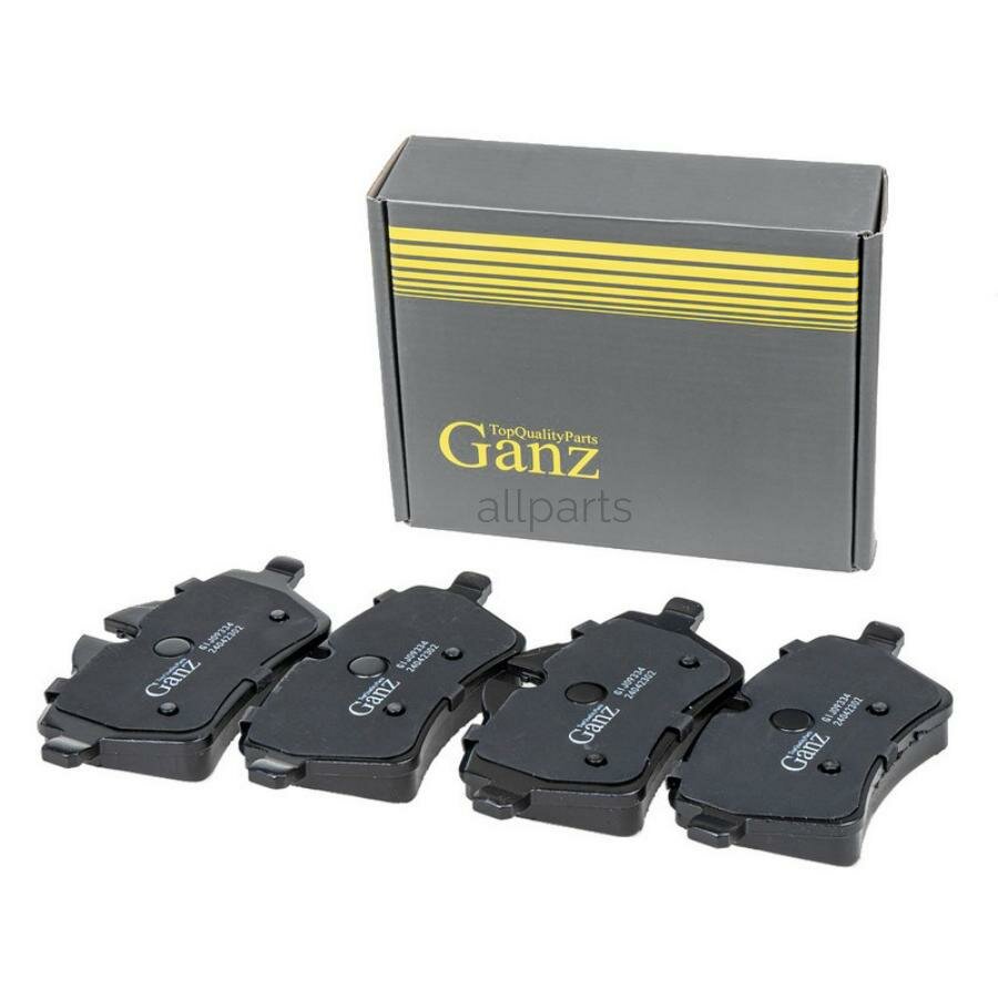 GANZ GIJ09334 Колодки тормозные передние для MINI R50/R52/R53/R55/R57/R58/R59/R60/R61 GANZ GIJ09334
