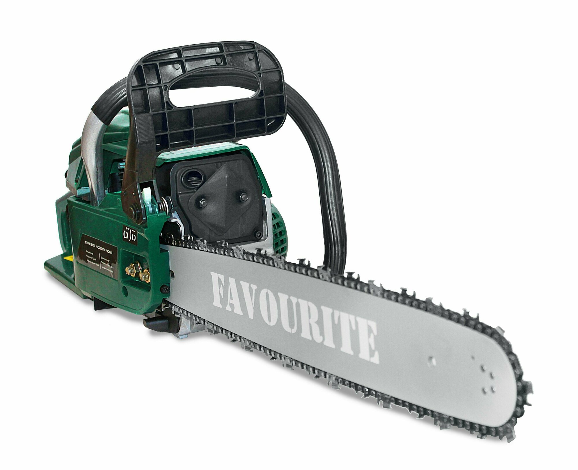 Бензопила FAVOURITE GC 2200/18 PROMO 2,2 кВт, шина 18"/45 см, объём 52 см3 лёгкий старт
