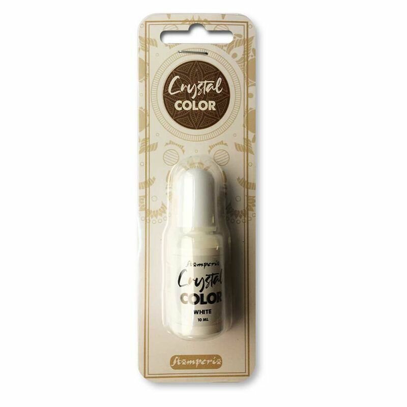 Акриловая краска STAMPERIA "Crystal Color", белая, 10 мл