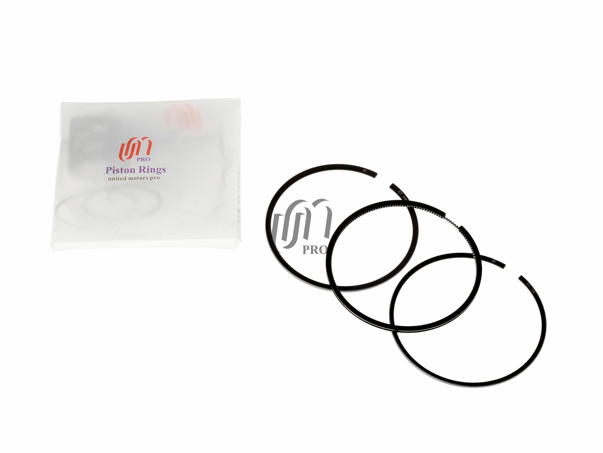 Комплект поршневых колец STD Hyundai 2.0 CRDi D4EA d83.0 1.9-2.0-3.0 на 1 цил. UM, UNITED MOTORS PR1721000