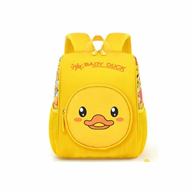 Детский сад начальная школа мультяшный детский школьный ранец Утка небольшого размера