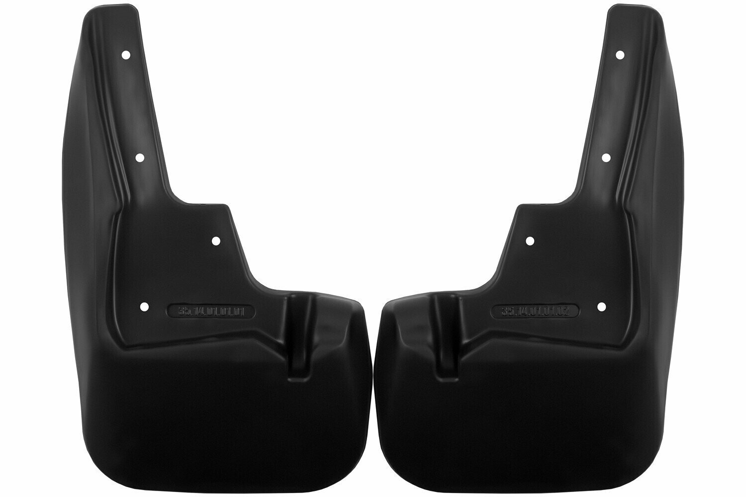 Брызговики передние MITSUBISHI Outlander XL, 2010-2012, кросс.(optimum) в пакете FROSCH. NLF.35.14. F13