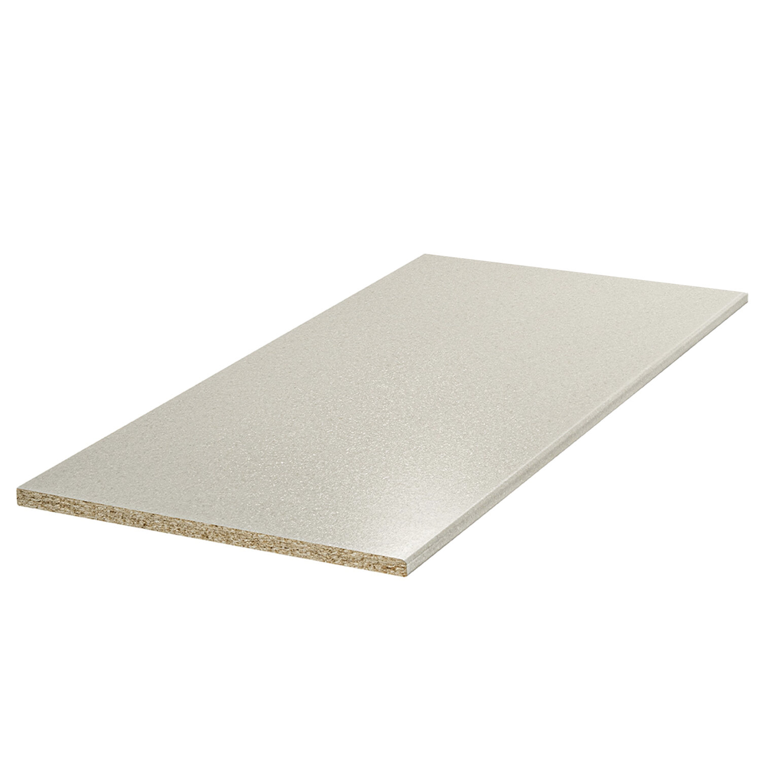 Столешница для кухни Скиф 800х600x26мм с кромкой. Цвет - Белый Бриллиант ZY