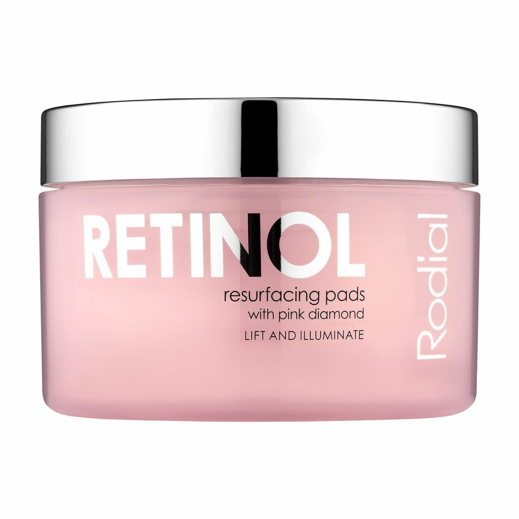RODIAL Pink Diamond Диски с ретинолом очищающие, 50 шт.