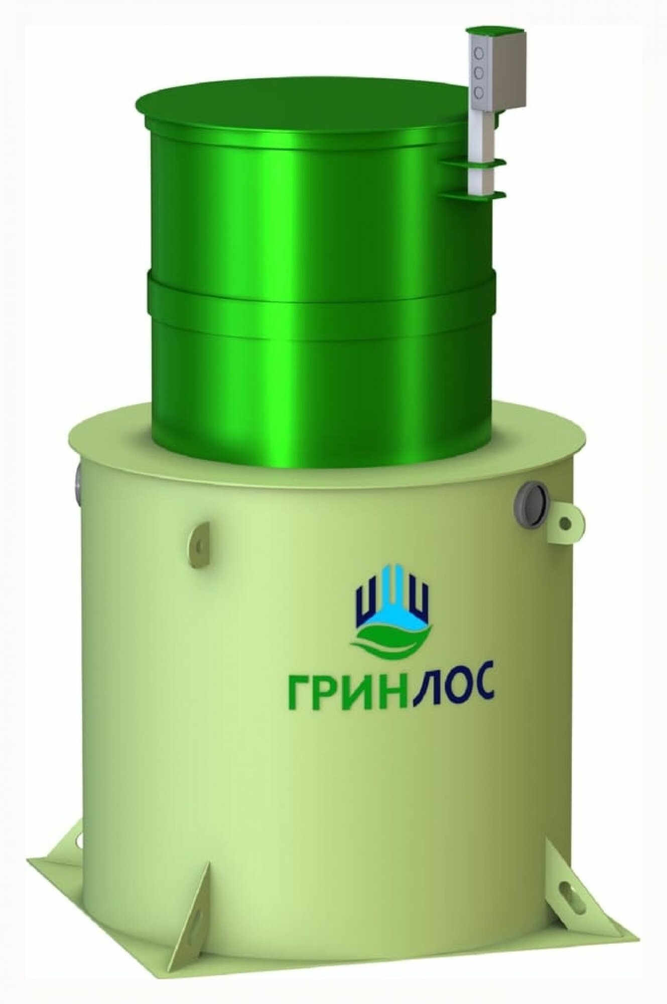 Септик для дома гринлос Аква 4 Миди (0.8 м3/сут, самотечный, на 4 человек)