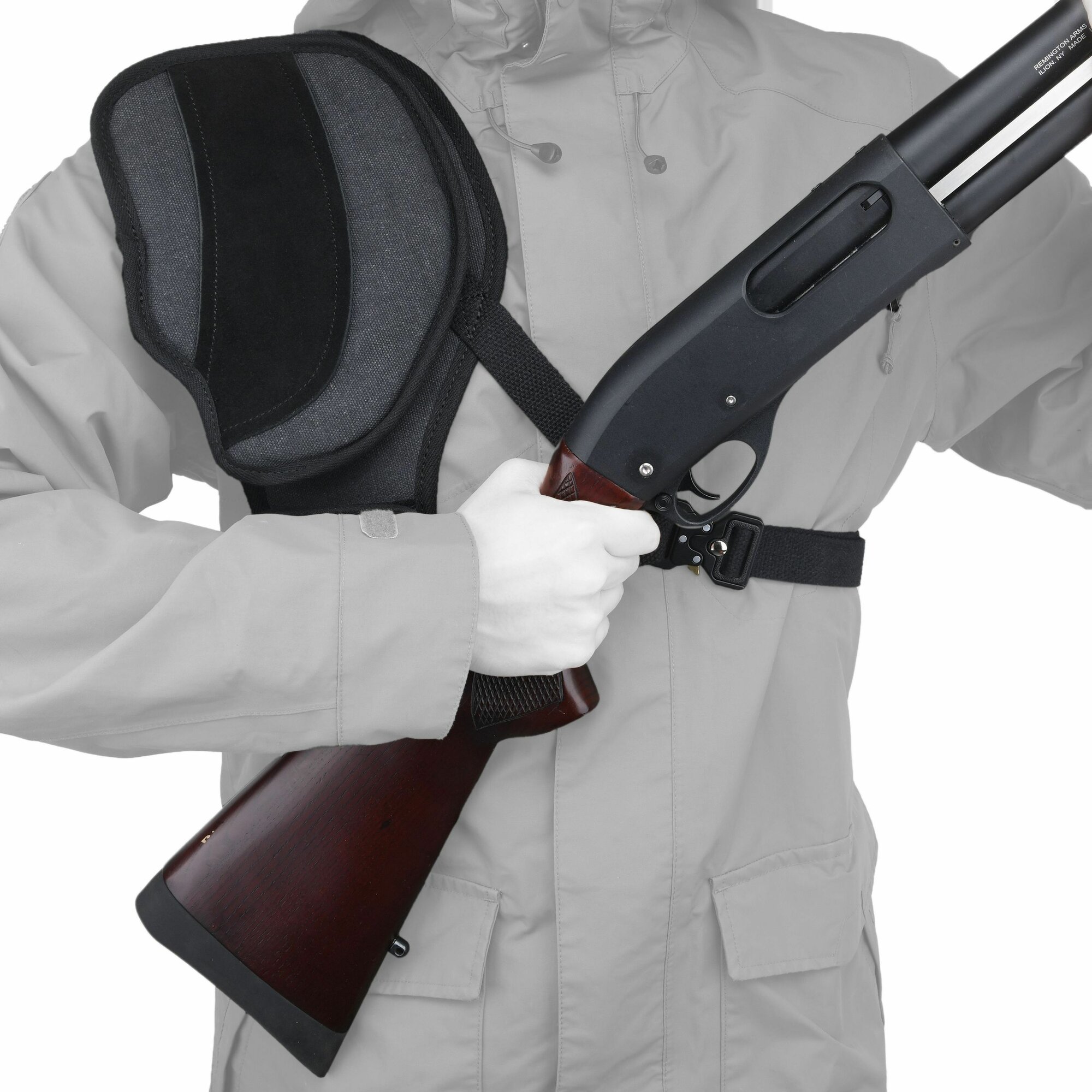 Защитный кожаный жилет для стрельбы, спортивные наплечники с регулируемыми ремнями для правого плеча