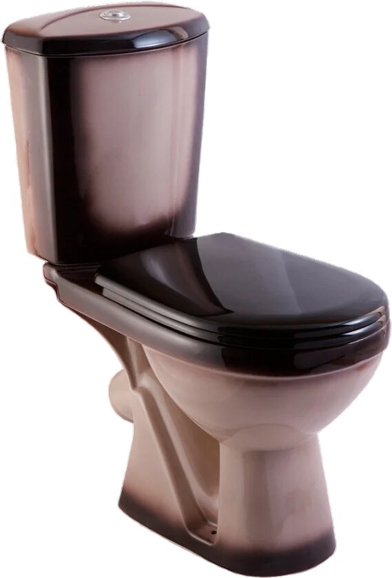 Унитаз-компакт напольный Rosa Комфорт 4620008191034 с косым выпуском