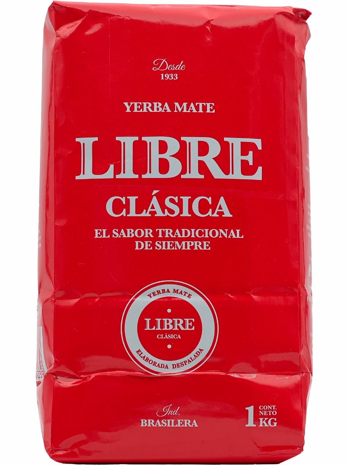 Йерба Мате (парагвайский чай) Libre Clasica Elaborada Despalada PU-1, 1000 гр