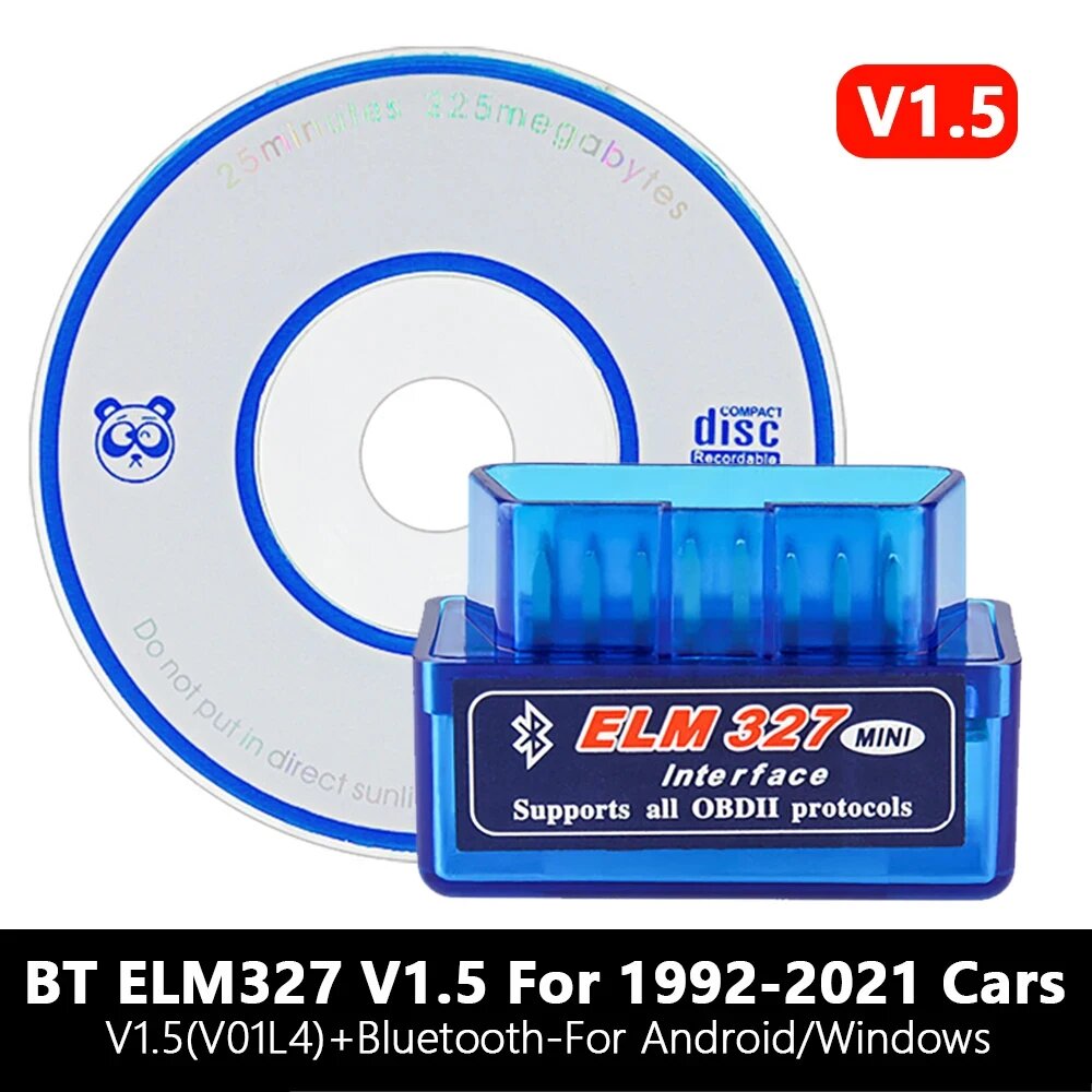ELM327 V1.5 Bluetooth OBD2 Сканер