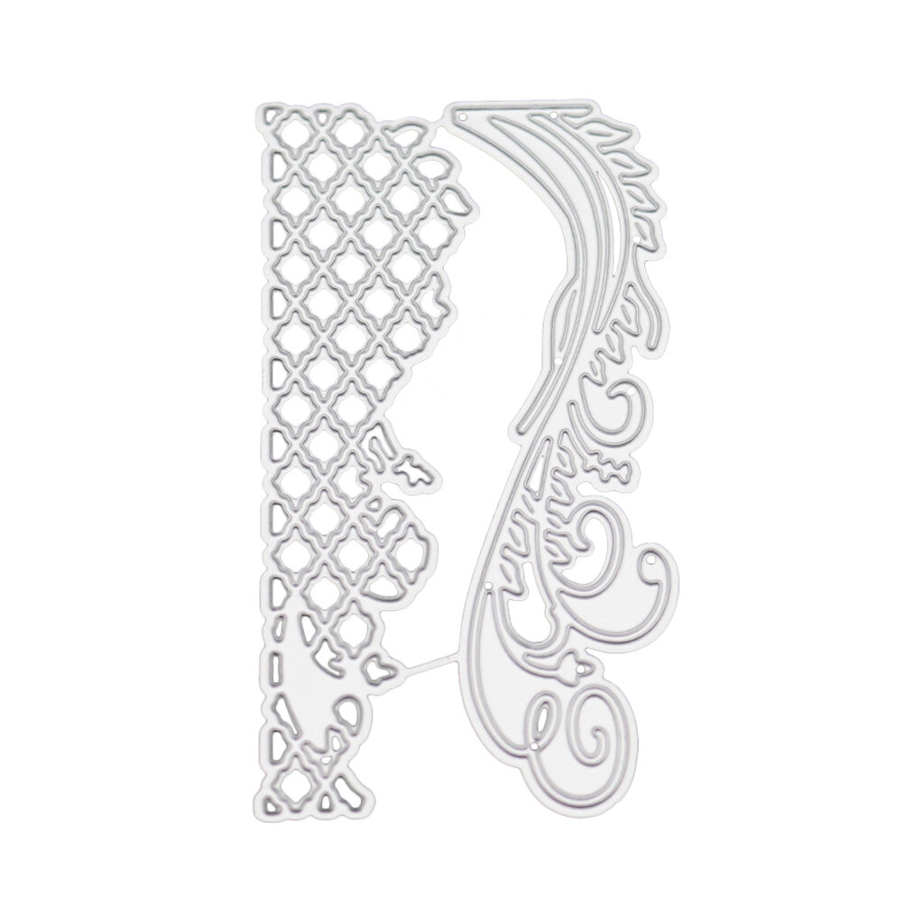 Цветочный Фон Для Резки Металла Умирает Трафарет DIY Альбом Для Скрапбукинга Гербовая Бумага Ca