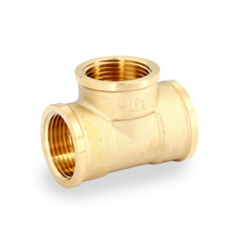 Тройник редукционный (ВР) 1" х 1/2" х 1" латунь UNI-FITT OPTIMAL (615G4241)