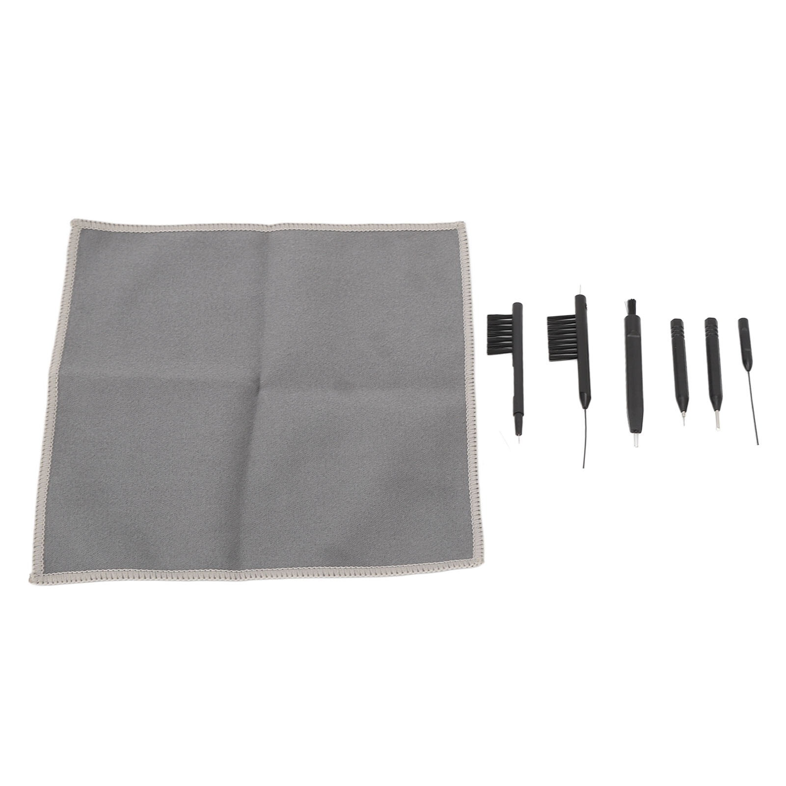 Набор из 7 средств для чистки слуховых аппаратов, многофункциональная щетка с ткани для сухой чистки, аксессуары для ухода за наушниками