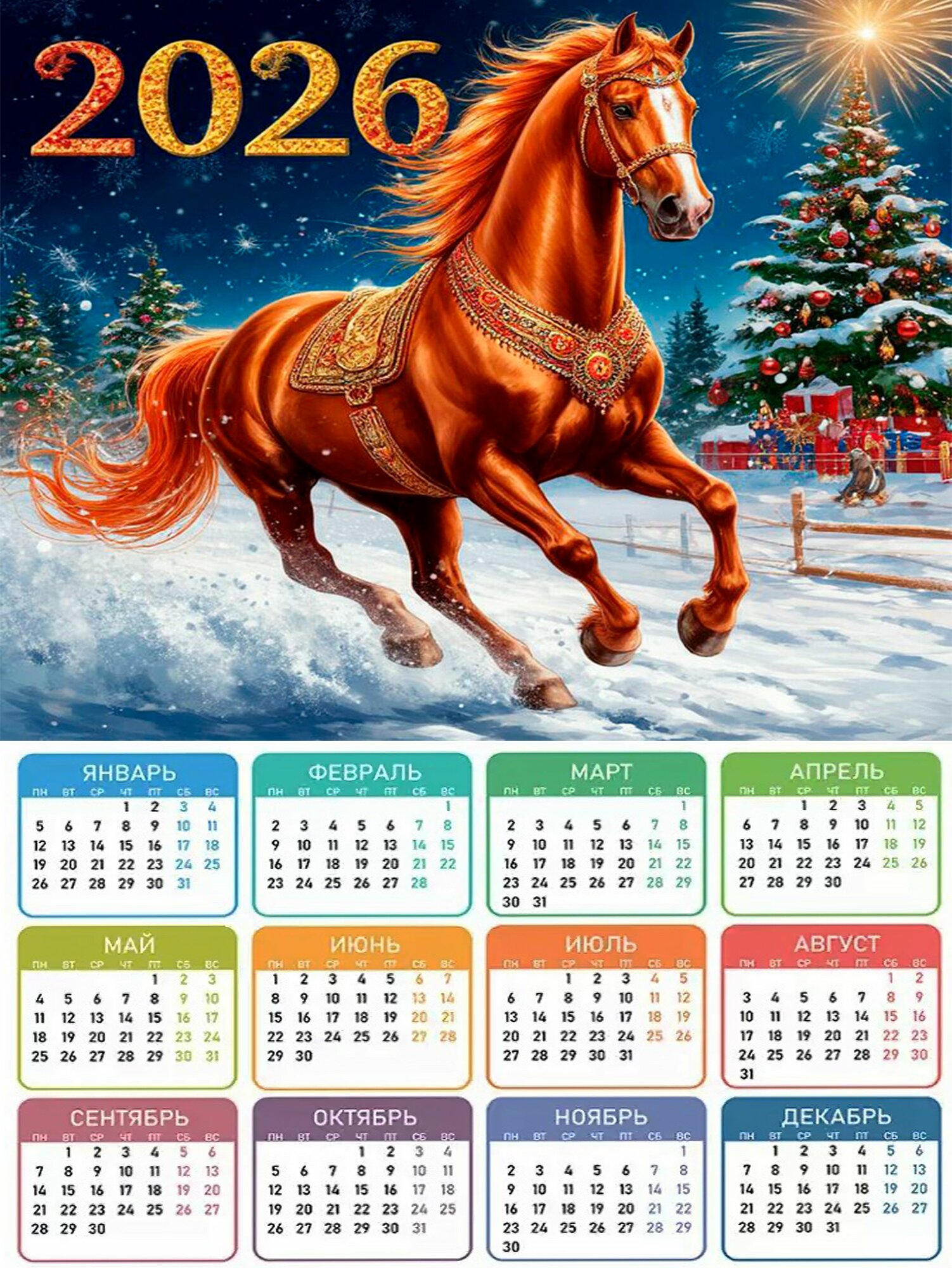 Календарь 2026