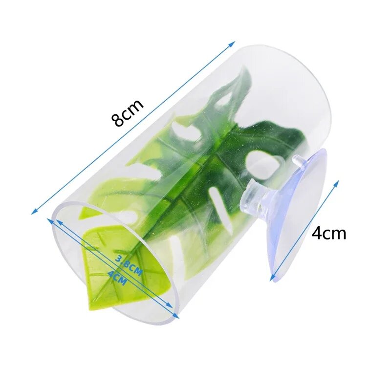 Акриловый аквариум, искусственная сетка, подставка для рыбы Бетта, декоративное растение, Бетта, игра в рыбу, расслабление, скрытый лист