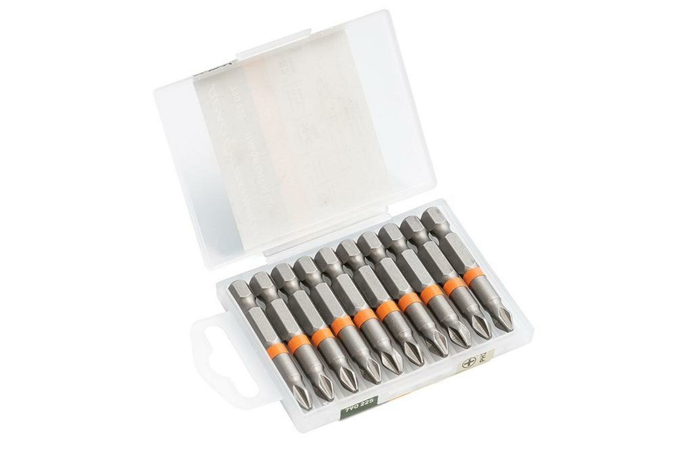 Биты 1/4', PH2 50 мм, набор 10 шт. / Дело Техники арт. 790225