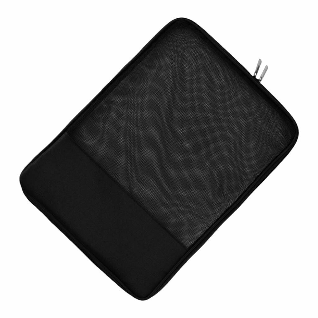 Сетчатый файл-мешок с замком, Черный