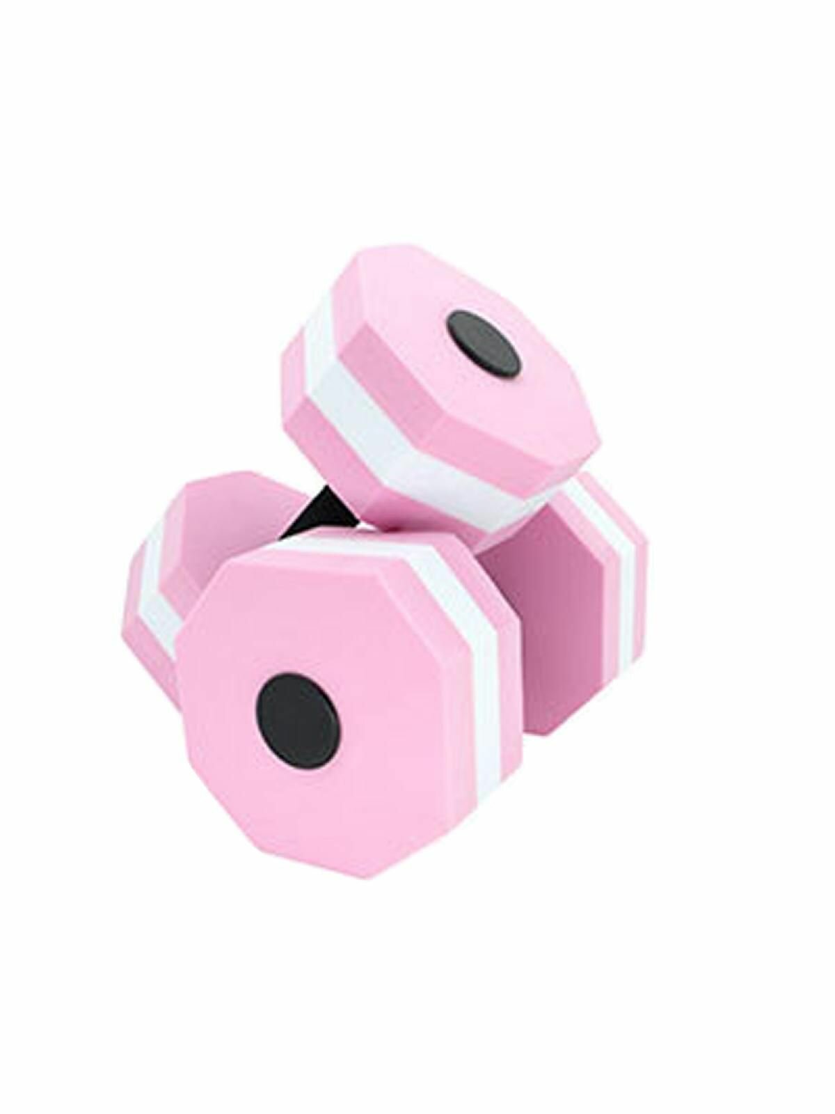 Плавательные гантели - бело-розовые