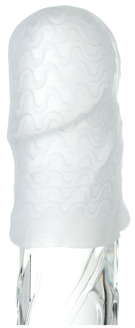 Одноразовый карманный мастурбатор с рельефом внутри Pocket Wavy