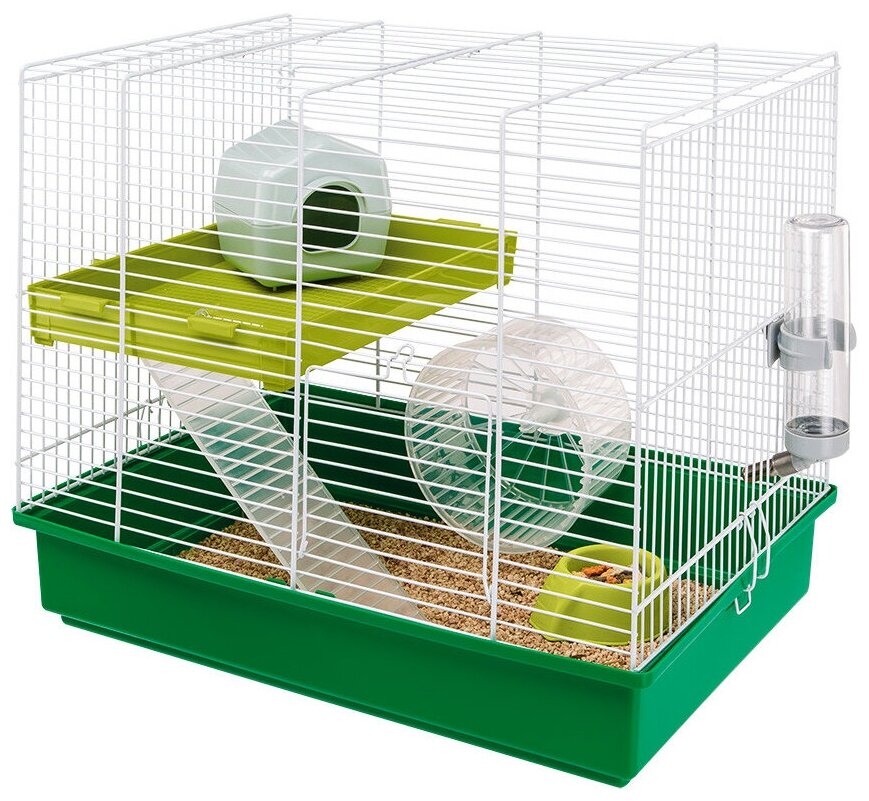 Клетка для хомяков Ferplast Hamster Duo 46 х 29 х 37,5 см (1 шт)