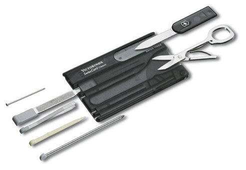 Швейцарская карточка Victorinox SwissCard, черная