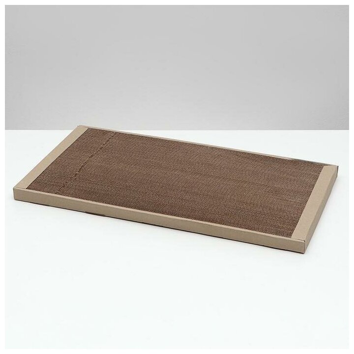 Когтеточка для кошек ТМ Когтедралка крафт 56х30х2,5 см