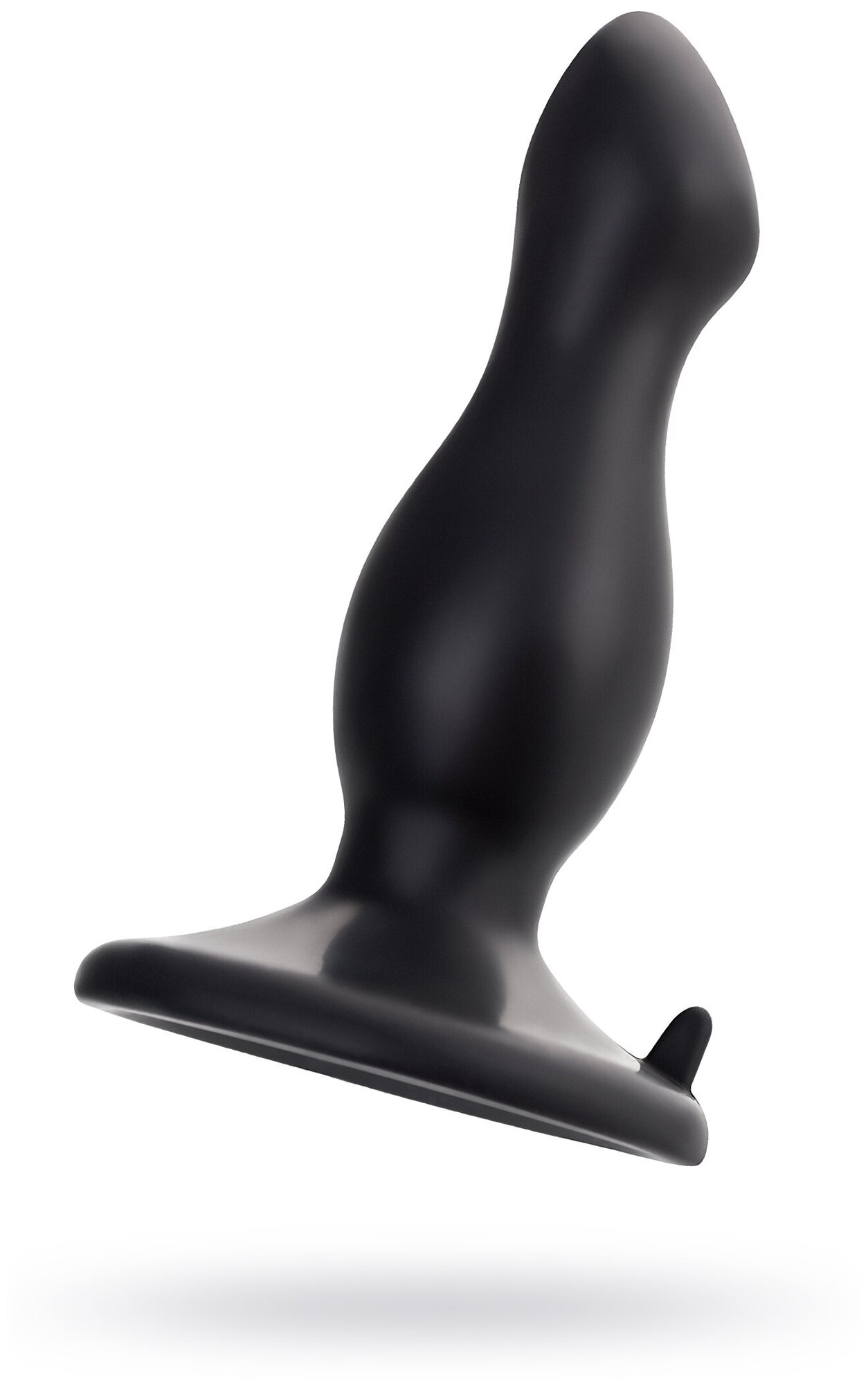 Анальная втулка TOYFA POPO Pleasure Antlia, силиконовая, черная,10,5 см