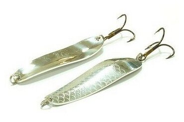 Блесна колеблющаяся Mister Cro уральская, 85/43, цвет S, 1 штука