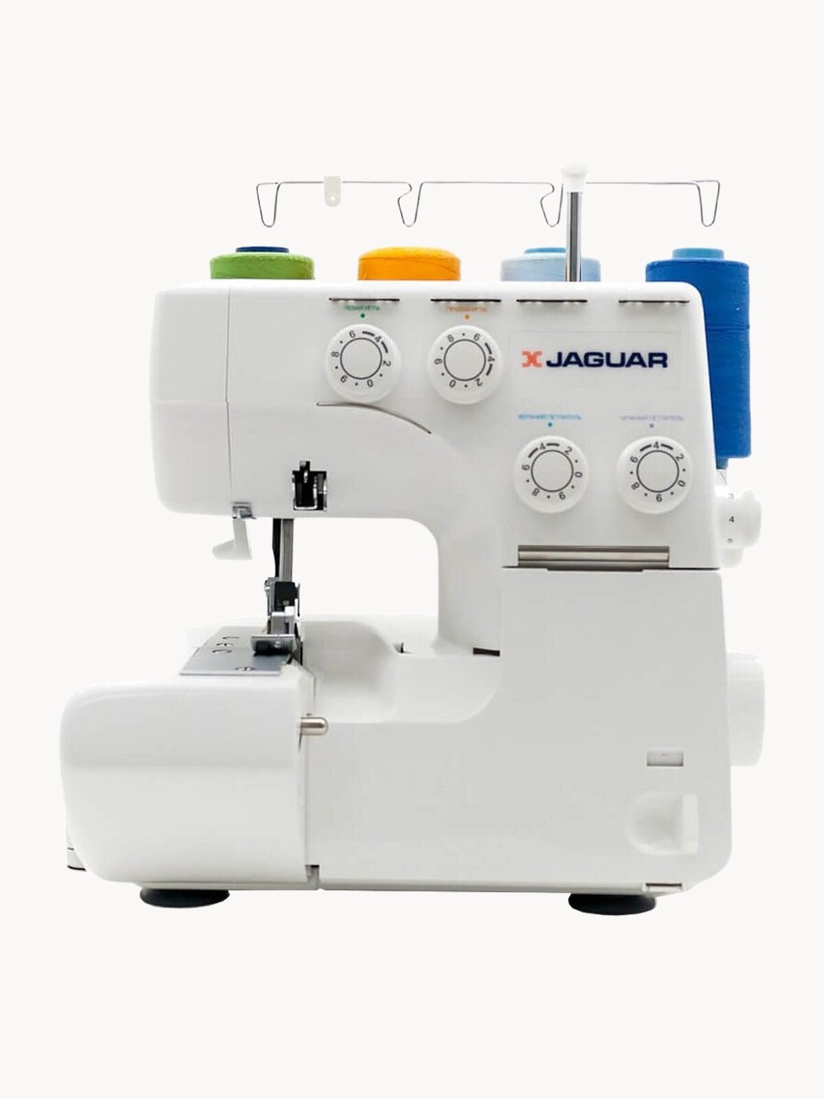 Оверлок Jaguar 065D, для дома, 4 нити, 8 швейных операций, максимальная скорость шитья 1300