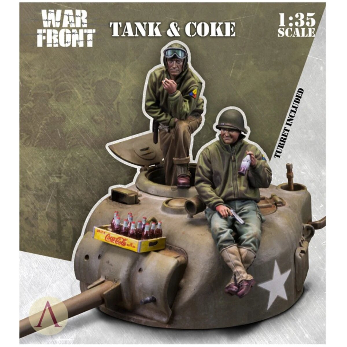 Модель солдата американского танкиста из резины 1/35