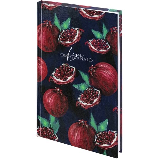 Блокнот Staff А5 (134х206 мм), 80 л, твёрдый, клетка, , "Гранаты", 114411