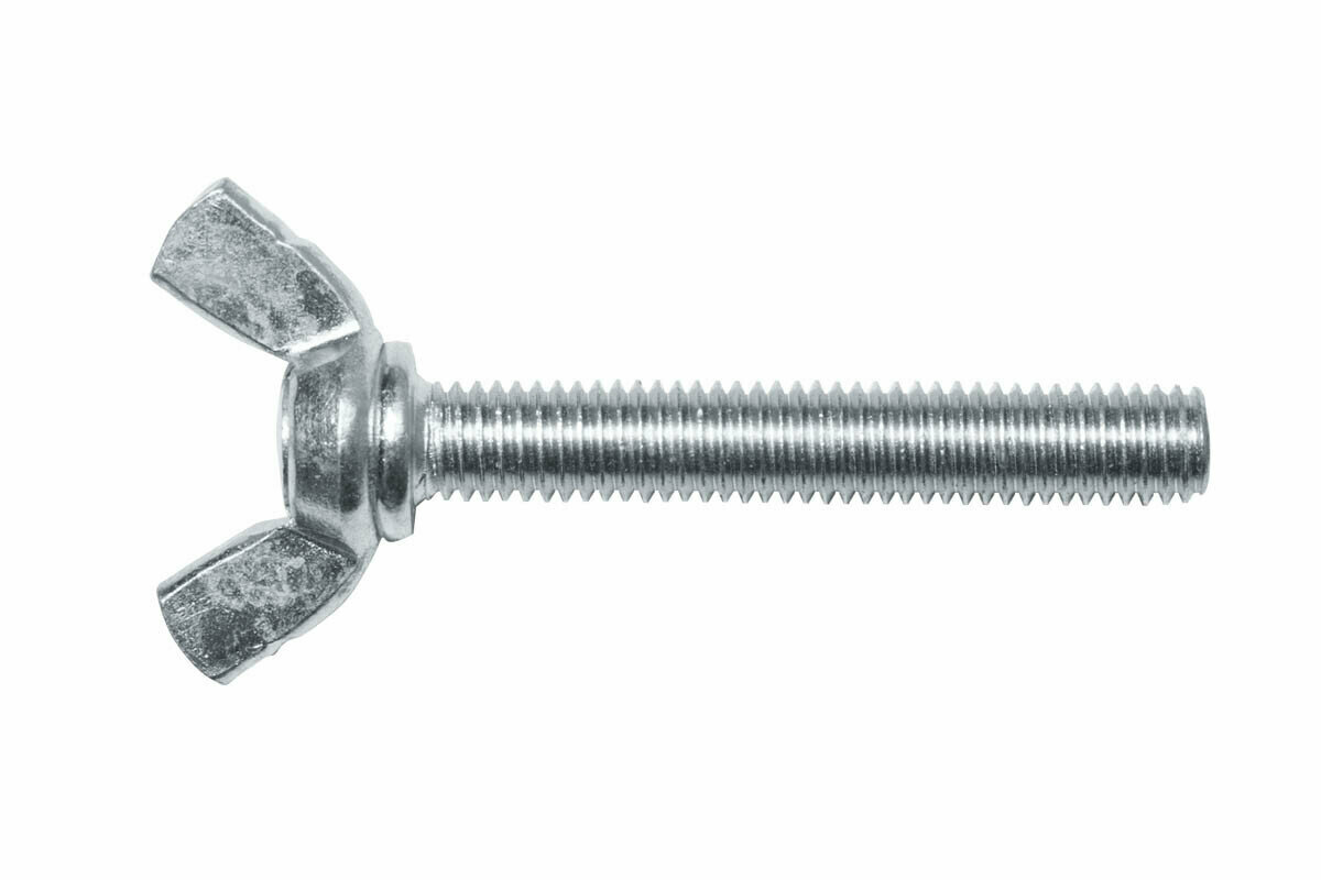 Винт М8х50 мм барашковый, цинк, DIN 316 (10 шт в пласт. конт.) STARFIX (SMP1-50838-10)