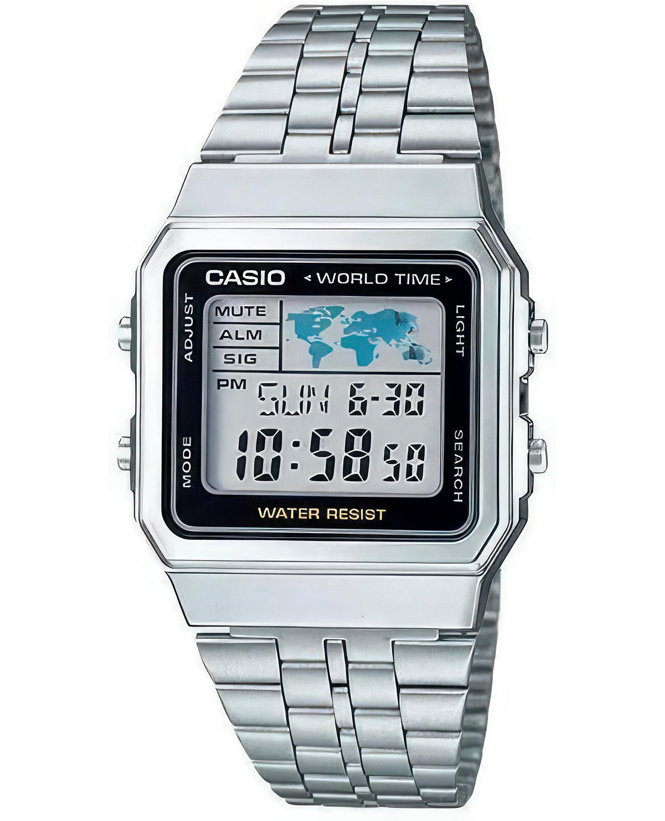 Наручные часы CASIO Vintage, серебряный — фото 1
