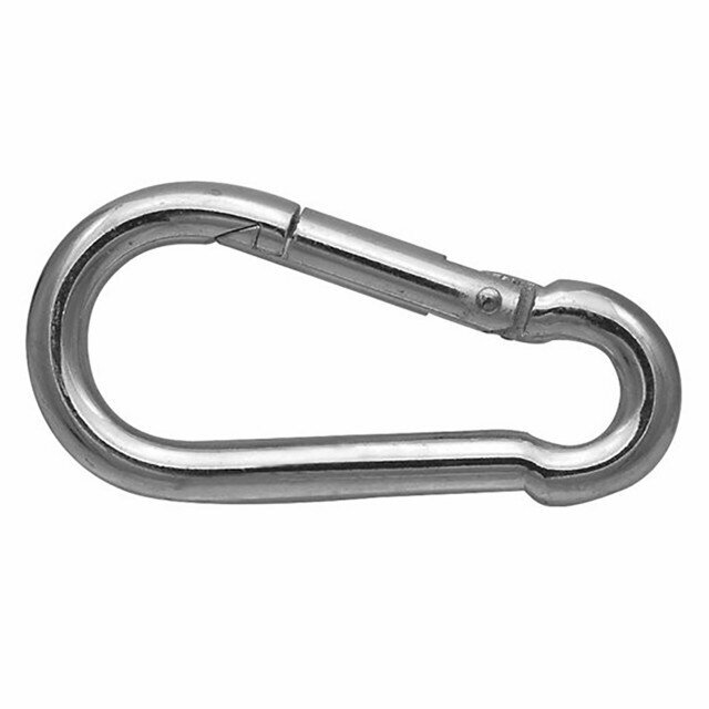 Крабин DIN 5299 5 мм, 1 шт, крепежный карабин стандартного размера по DIN 5299 высокого класса